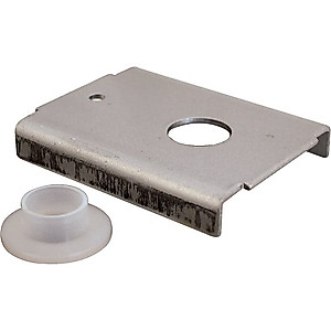 Prime-Line N 7192, Top or Bottom Mount, For Wood (2-Pack) Bi-fold Door Repair Bracket, Mill