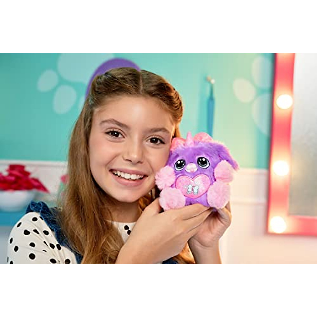 Rainbocorns Puppycorn Surprise Series 3 (Dalmation) by ZURU, Collectible Plush Stuffed Animal, Surprise Egg, Sticker Pack, Slime, Dog Plush, Ages 3+ for Girls, Children