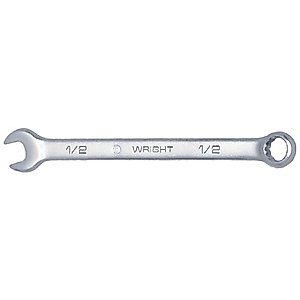 Combination Wrench WRIGHTGRIP 2.0 12 Point Satin - 1/2"