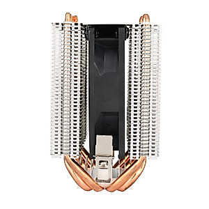 CPU Cooler LED Fan CPU Cooler Dual Fan PC Heatsink, Outstanding Cooling Performance