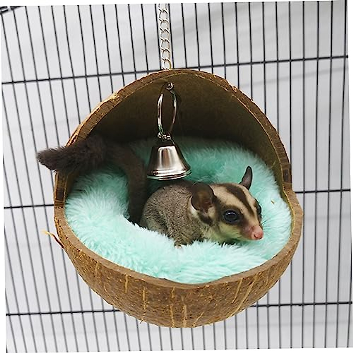 CIYODO Stuffed Toy Stuffed Bee Plushy Pets Guinea Pig House Hamster Stuffed Animals Parrot Toys Parrot Supply Hanging Parrot House Bird Bed for Cage Bird House Guinea Pig Nest The Swing