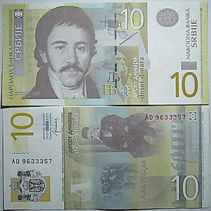 Banknotes Collection-Serbia 10 Ener 2013 Old Banknotes European Collection Banknotes Serbia-Foreign, Currency, Not in Circulation or has exited The Market