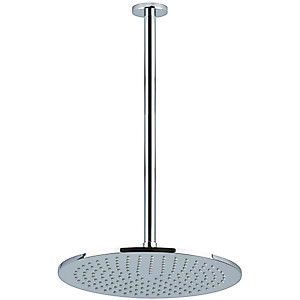 Rainhead Ceiling Mount Shower Head Finish / Arm Length: Chrome / 14"