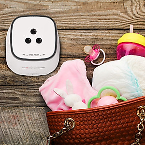 Project Nursery Portable and Table Top Sleep Soother, White Noise Sound Machine and Night Light, 4-in-1 Sound Soother with Projector, Nightlight and Timer