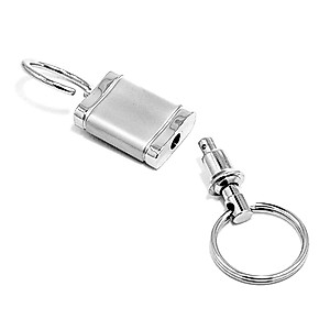 Honda Element Satin Chrome Valet Keychain