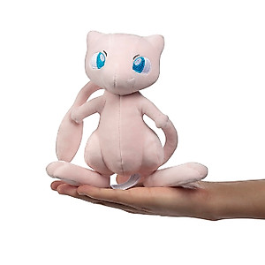Pokémon Mew 8" Plush - Officially Licensed - Quality & Soft Stuffed Animal Toy - Generation One - Add Mew to Your Collection! - Great Gift for Kids, Boys & Girls & Fans of Pokemon