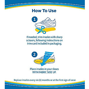 Dr. Scholl's Double Air Pillo + Insole Unisex (6-Pack)