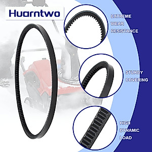 Huarntwo New Replacement 37-9080 Cogged Auger Drive Belt for Toro Snowblower