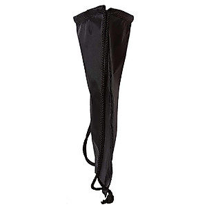 Liberty Bags Large Drawstring Backpack, One Size, BLACK