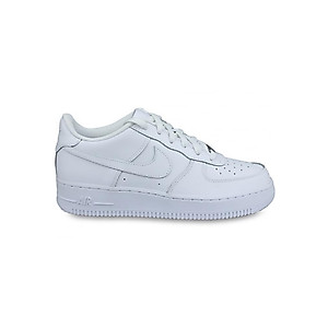 Nike Boy's Basketball Shoe, White, 5.5 AU