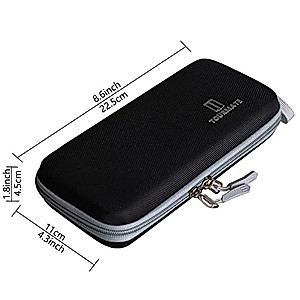 Tourmate Hard Travel Case Replacement for CASIO PRIZM FX-CG50 / CASIO FX-9750GIII Color Graphing Calculator, Case Only