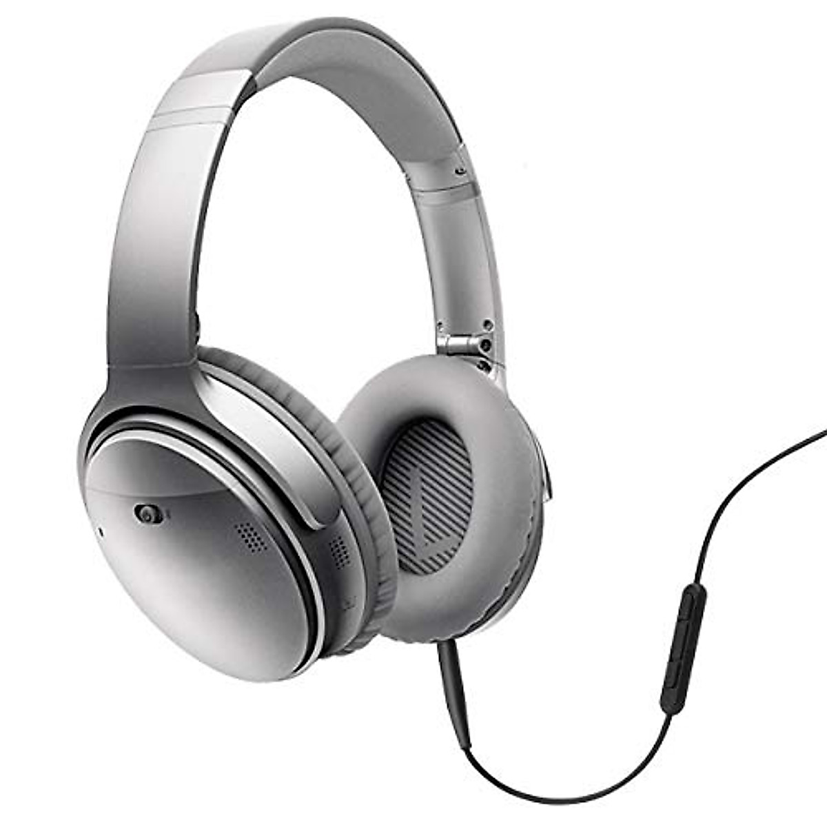 Earla Tec Replacement Audio Cable Cord Extension Wire for Bose QuietComfort QC25 QC35 Headphones with in line Mic Volume Control (Black)