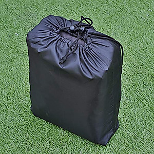 SUNRAIN Rectangular Patio Furniture Set Covers 600D Oxford Fabric Waterproof UV Protection Outdoor Table and Chair Cover, 108" Lx82 Wx28 H