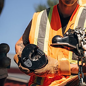 Altor The ICON Trailer Lock for 2-5/16” couplers with a Flat Lip Design | Heavy Duty Theft Deterrent Trailer Coupler Lock for RV Toy Hauler Utility Box Cargo Commercial Trailers