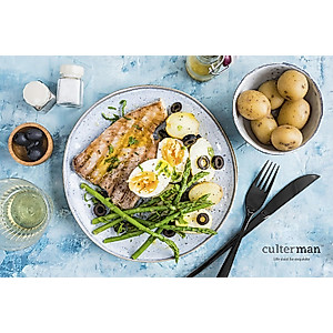 Flatware Sets, 20-Piece Silverware Set, Stainless Steel Home Kitchen Hotel Restaurant Tableware Cutlery Set, Service for 4, Dishwasher Safe (Mirror Finish Black) (Black, 4) (matte black)