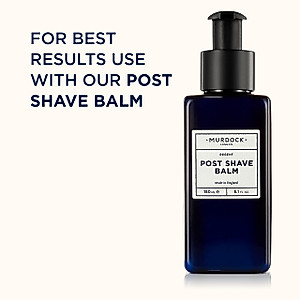 Murdock London Shaving Cream | Rich Luxurious Texture Softens and Soothes | Made in England | 6.8 oz