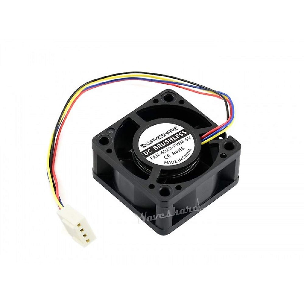 2 Pack Fan-4020-PWM-5V for Jetson Nano Developer Kit and B01 Version, Dedicated DC 5V Cooling Fan Brushless Fan 4PIN Reverse-Proof Connector PWM Speed Adjustment Strong Cooling Air 40mm×40mm×20mm