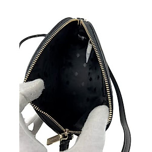 kate spade new york Tinsel Dome Crossbody Small (Black)