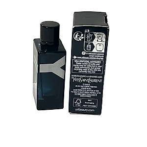 Yves Saint Laurent YSL Y Men Perfume INTENSE Parfum mini splash on SMALL TRAVEL SIZE 7.5 ml / 0.25 Fl oz