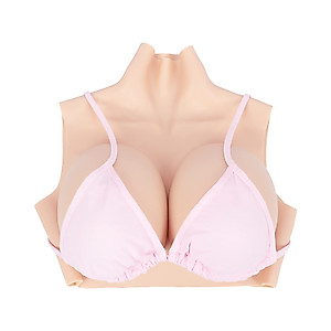 GUIENRLEA Fake boobs Silicone breast forms Breast For Cross dressers Drag Queen Transgenders Cosplay