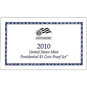 2010 S US Mint Presidential $1 Coin Proof Set OGP Proof