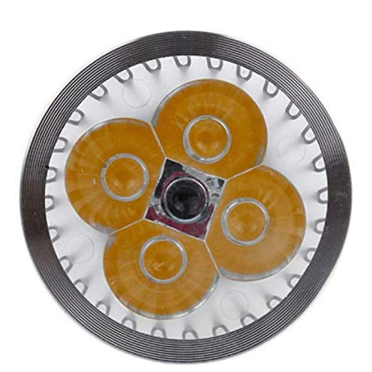 JKLcom 4W LED MR16 Bulbs 12V 4W LED Spotlight Bulb for Landscape Track Light, MR16 GU5.3 Base,12 Volt,4W(35W Equivalent Halogen Replacement),Warm White 3000K,8 Pack