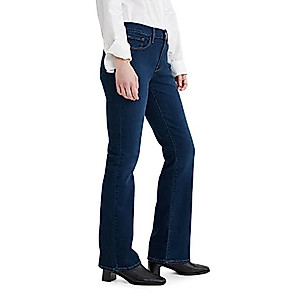 Levi's Women's Classic Bootcut Jeans (Also Available in Plus), Cobalt March-Dark Indigo, 31 Regular