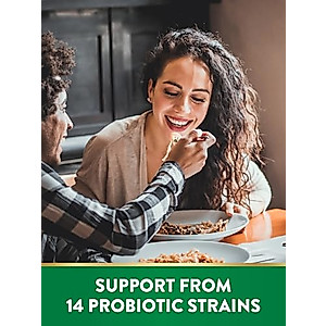 Probiotics for Men and Women | 25 Billion CFU | 60 Capsules | 14 Strains | Non-GMO & Gluten Free Digestive Health Supplement | by Nature's Truth