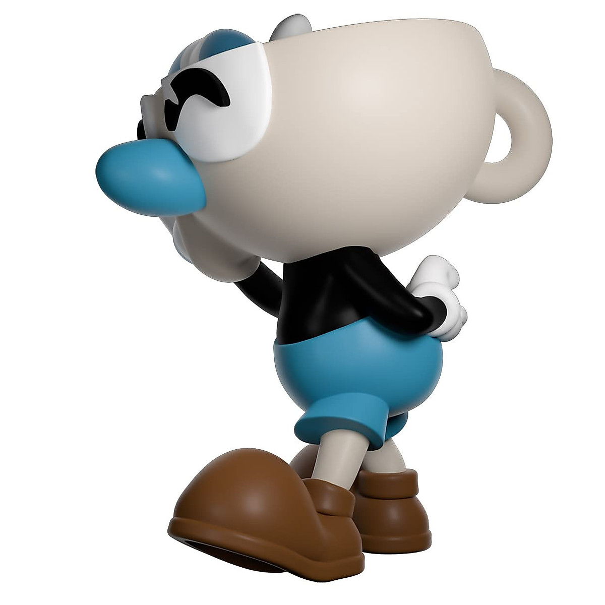 Youtooz Mugman Vinyl Figure 3.7" Inch, Mugman Action Figure, Cuphead and Mugman Vinyl Toys Cuphead Collection Based on Cuphead Games