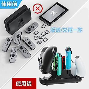 YAIFAI [2 PACK] Nintendo Switch Screen Protector, Tempered Glass Screen Protector for Nintendo Switch, Glass Screen Guard for Nintendo Switch-[Shatter-proof][Anti-scratch][9H Hardness][Bubble Free]