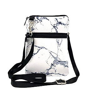 Wanty Cell Phone Bag - Small Crossbody Bag, Cell Phone Purse Smartphone Wallet with Shoulder Strap for Women (White)