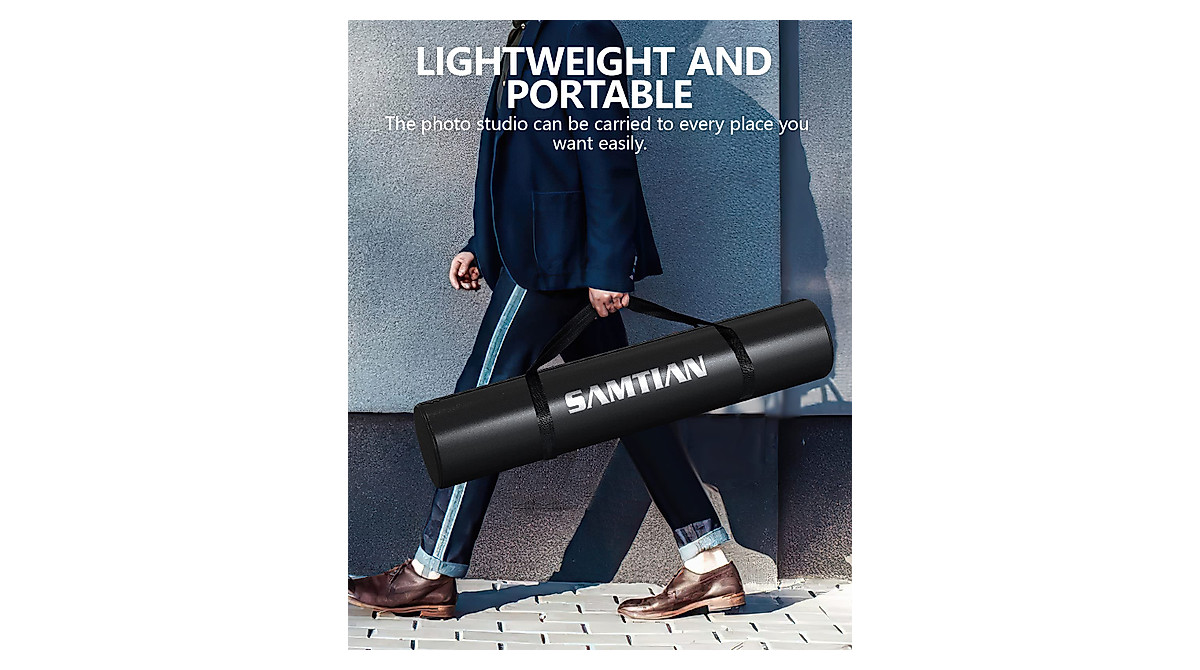 SAMTIAN LED Photo Light Box - 32x32 Studio Kit