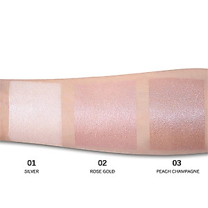 SACE LADY Liquid Highlighter Makeup Shimmer and Shine Ultra-Smooth Radiant Illuminator For Face Cheekbone Body Glow Bronzer Glitter Illuminating Highlighters Makeups, 0.2Fl Oz