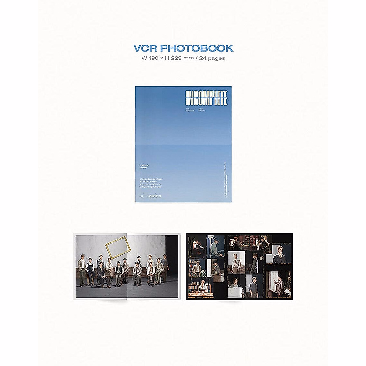 PLEDIS [DVD] SEVENTEEN - 2021 SEVENTEEN ONLINE CONCERT IN-COMPLETE DVD