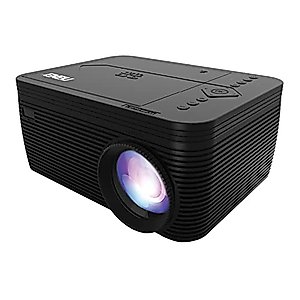 Naxa Electronics NYP-2502C 150″ Home Theater LCD Projector Combo with Built-in DVD Player, Remote, and Case, Gaming Consoles, Bluetooth, HDMI x 2, USB 2.0, MicroSD Support, VGA, Black (NVP-2502C)