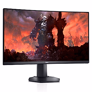Dell S2722DGM 27" Curved Widescreen WQHD 1440p (2560 x 1440) 165Hz 1ms VA LED AMD FreeSync Gaming Monitor, 1 x Display Port + 2 x HDMI Ports - BROAG USB Extension Cable