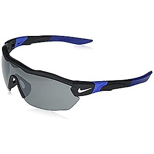 Nike Show X3 Elite L Rectangular Sunglasses, Black, 61/15/130