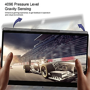 ASHATA 2023 New Laptop, 15.6 HD Touchscreen, for N95 Series CPU, 12GB RAM LPDDR5, G Sensor 4096 Pressure Fingerprint Tablet Laptop Foldable for Windows 10 11 (US 512GB)