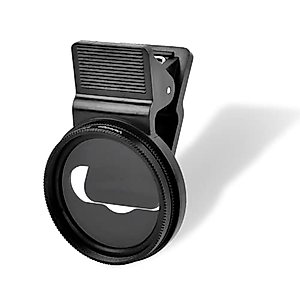 37mm CPL Polarizing Lens Filter, Portable Polarizer Camera Lens, Mobile Phone Clip Designed, Polarizer Lens Filter Improve Color Saturation and Contrast, for Eliminating or Reducing Light Spots
