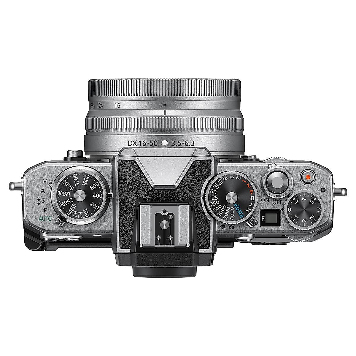 Nikon Z fc DX-Format Mirrorless Camera with NIKKOR Z DX 16-50mm f/3.5-6.3 VR Lens, Silver with FTZ II Mount Adapter