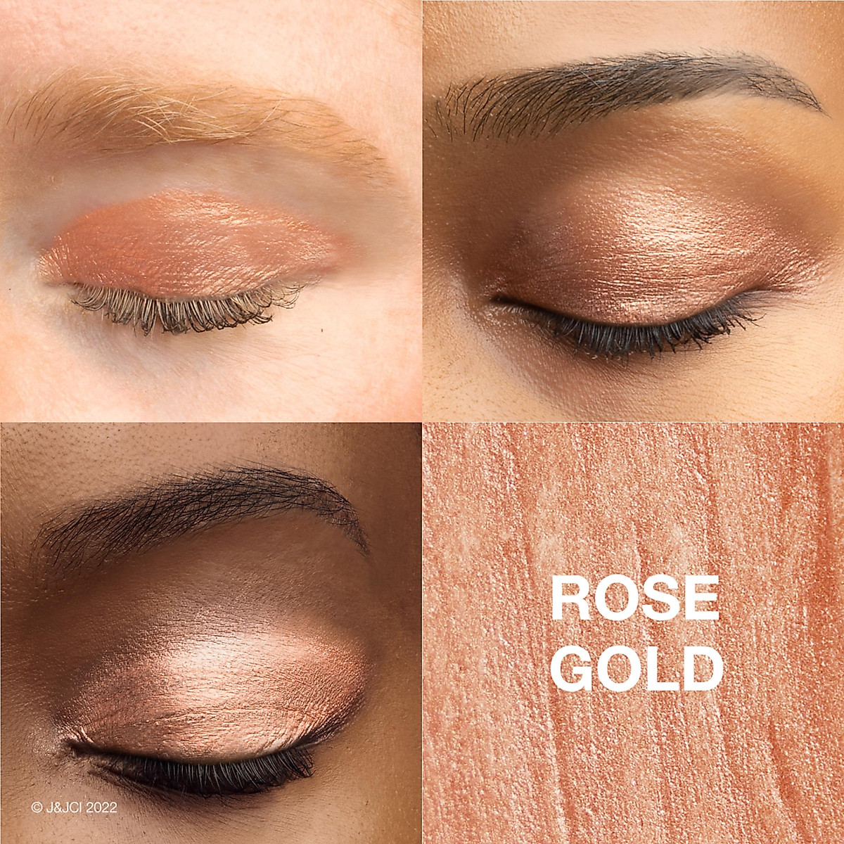 Neutrogena Sensitive Skin Eyeshadow + Primer, a Longwearing, 2-in-1 Metallic Eyeshadow for Sensitive Skin with Pro-Vitamin B5, Lightweight Cream-to-Powder Formula, Warm Taupe, 0.22 oz