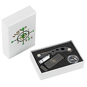 Beyond 9-2-5 Smart Key Organizer Keychain- Compact Pocket Holder Bar for 14 Keys-Multiple Key Chain Organizers-Flashlight, Bottle Opener and Multitool