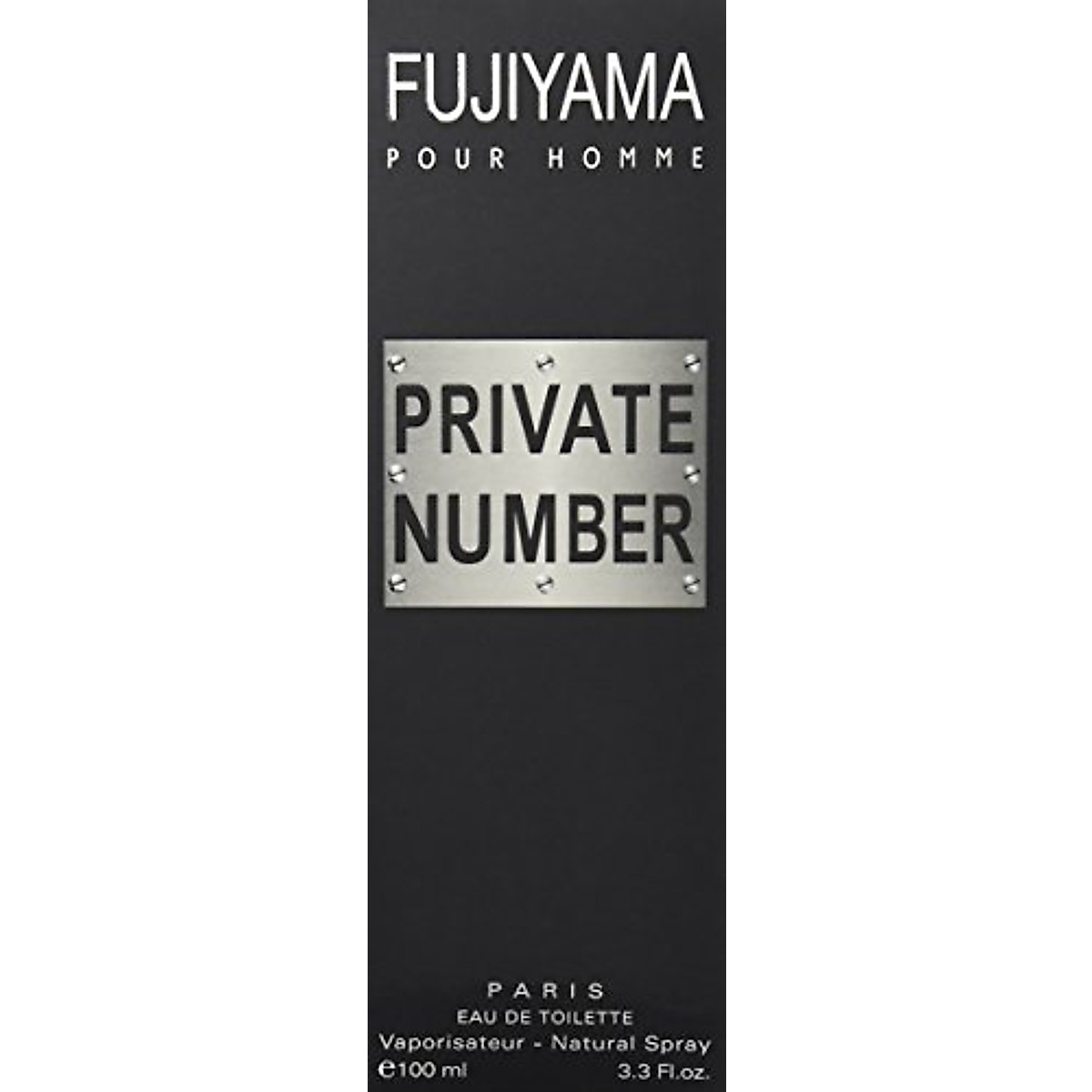 Succes De Paris Fujiyama Private Number for Men 3.3 oz Eau de Toilette Spray