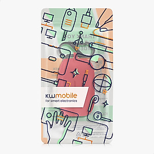 kwmobile Case Compatible with Sony WF-1000XM4 Case - Silicone Cover Holder for Earbuds - Red