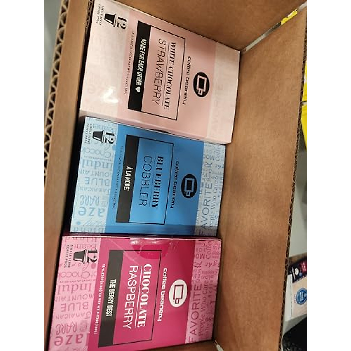 Blueberry Cobbler Coffee Pods by Coffee Beanery | 12ct Flavored Coffee Pods Medium Roast Coffee Pods| 100% Specialty Arabica Coffee| Gourmet Coffee Pods