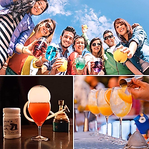 GaoYunQin Bubble Water Spraye Food Smoker, Portable Handheld Cocktails Smoke Infuser, Indoor-Outdoor for Drink & Food Foodie Accessories Gift