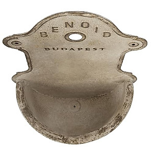 Creative Co-Op Reproduction of Vintage Iron Wall Water Fountain