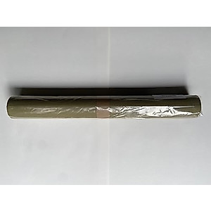 Wooqu Book Cloth, Fabric Surface and Paper Backed, Durable, Strong, 17x29”, for Book Binding, Army Green