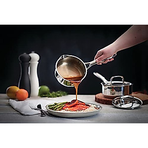 Napoleon 70046 Stainless Steel 2-Piece Sauce Pan Set Grill Accessory