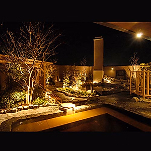 Explux PAR20 LED Flood Amber Light Bulbs, 60W Equivalent Intensive Amber Color Light, Full-Glass Waterproof & Anti-Ageing, Dimmable, Amber Colored Spotlight, 4-Pack